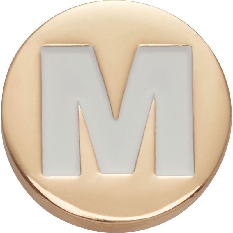 Crocs™ Jibbitz Gold Letter M | crocs.lt