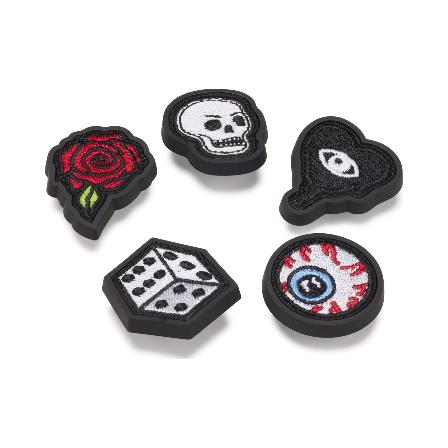 Crocs™ Jibbitz Letterman Varsity Patch 5 Pack | crocs.lt