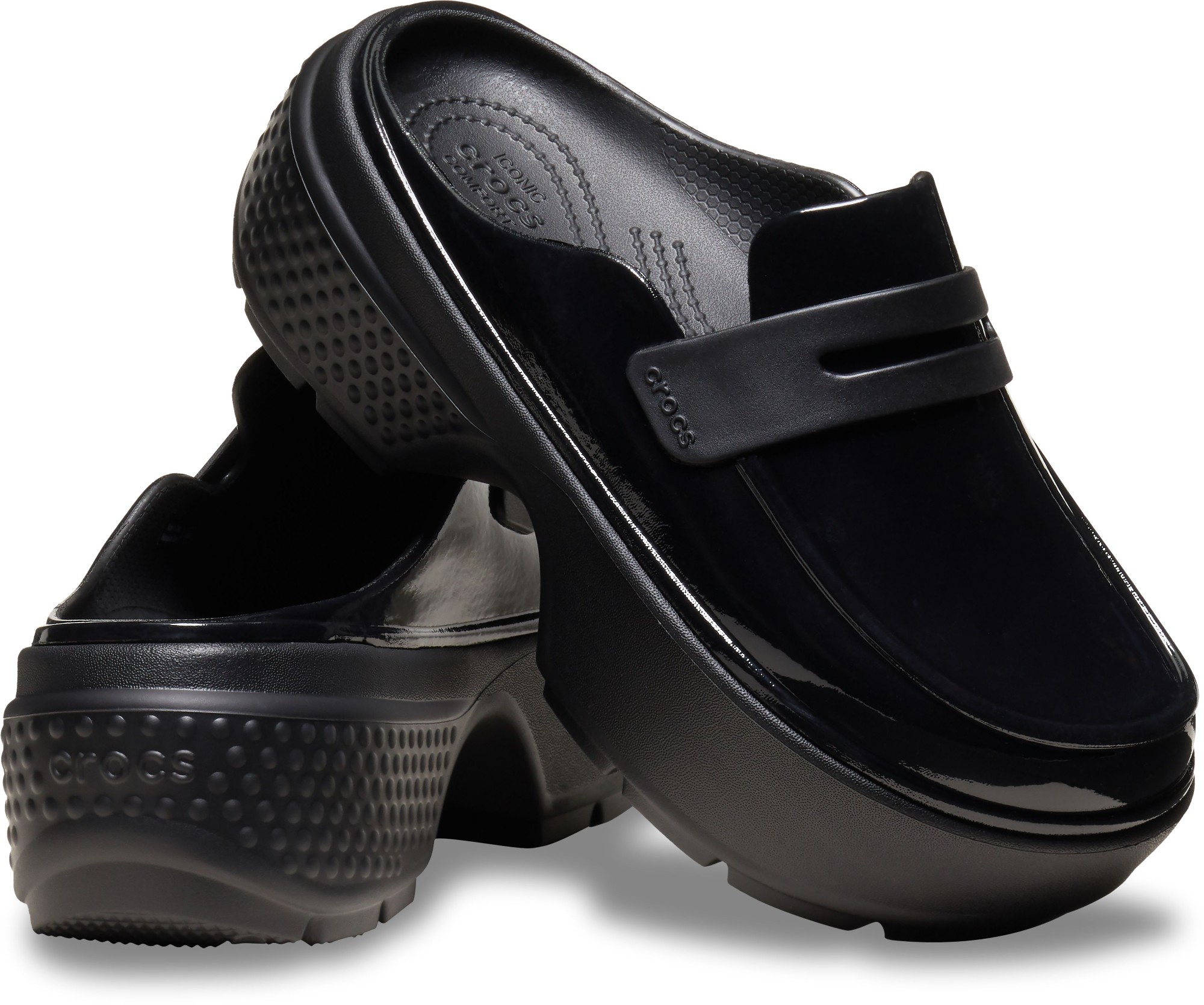 Crocs™ STOMP HIGH SHINE LOAFER | crocs.lt