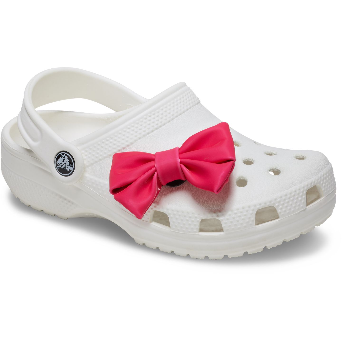 Crocs™ Jibbitz Dark Romance Pink Bow 196265847181 | crocs.lt