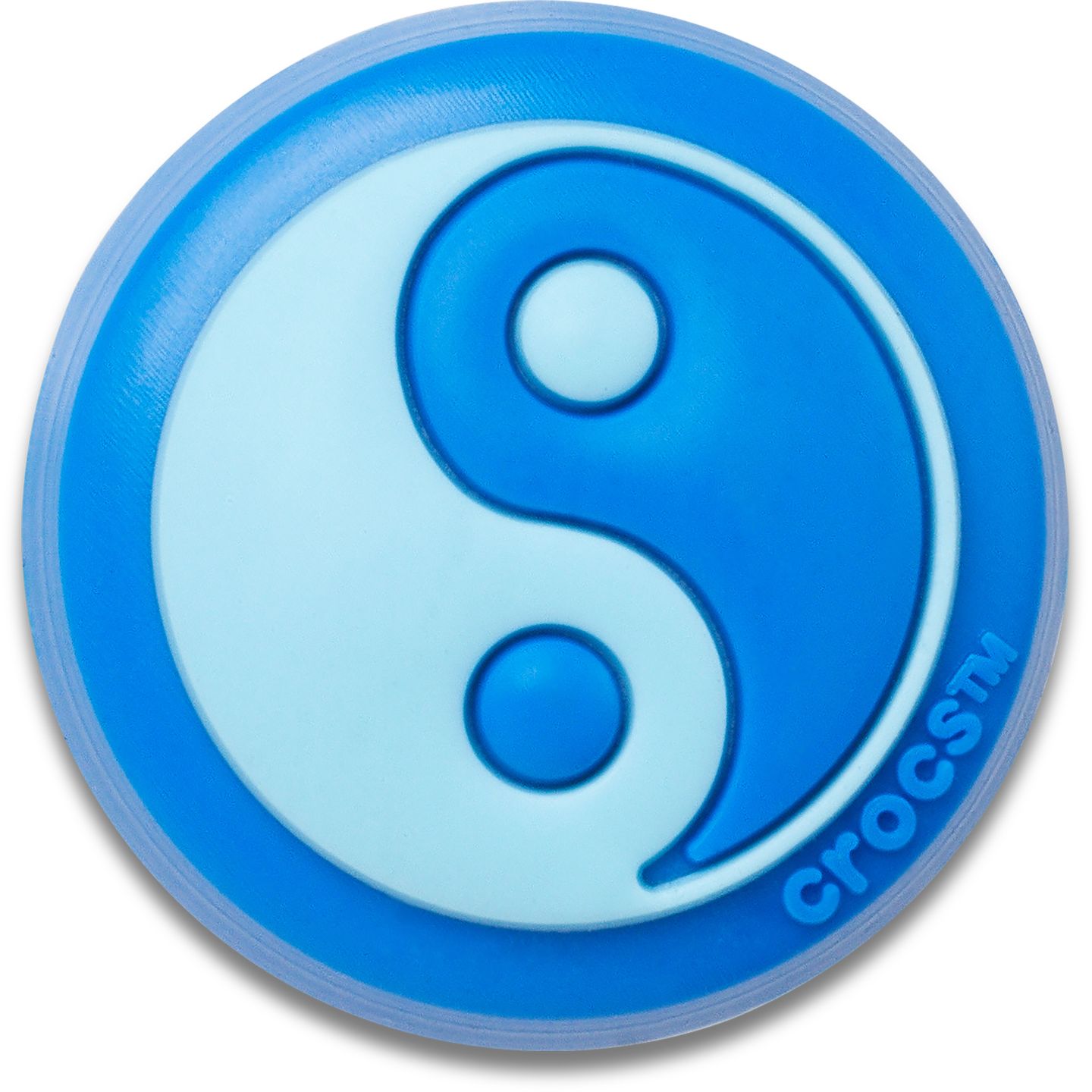 Crocs™ Jibbitz Light And Dark Blue Yin Yang 198445127243 | crocs.lt